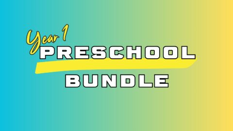 Year 1 Curriculum Bundle (Preschool) | KidMin Corinne