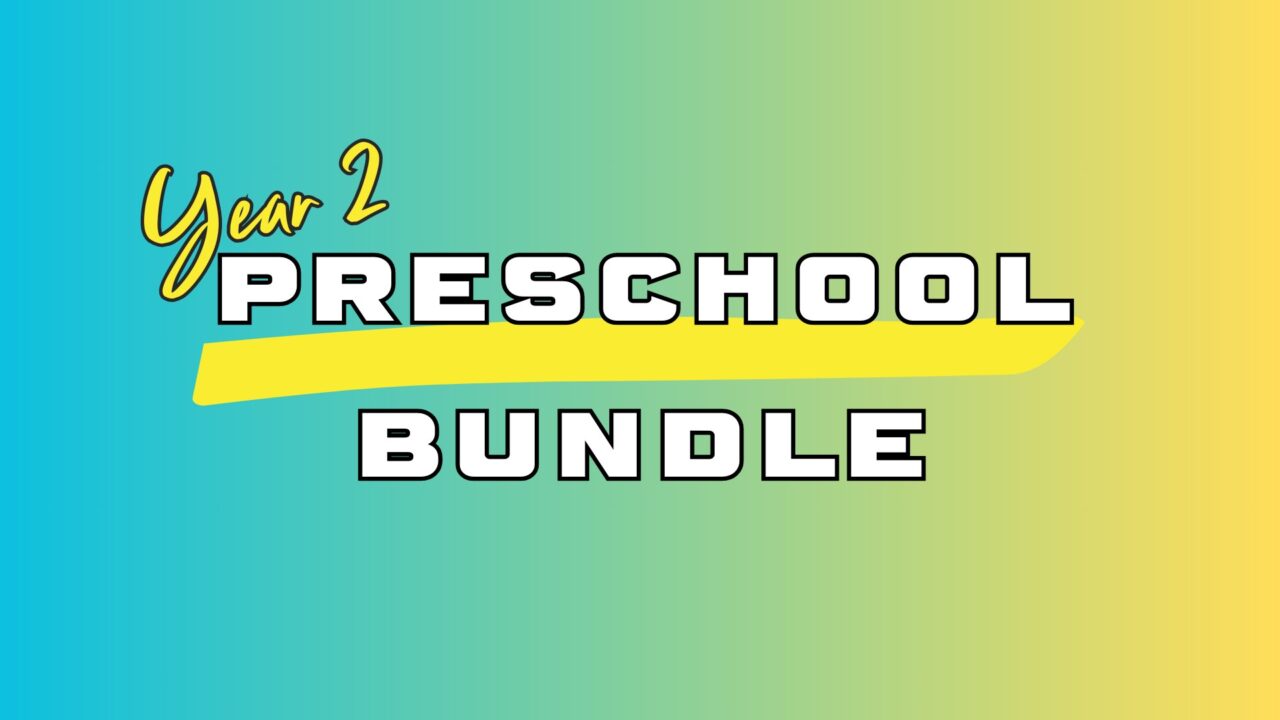 Year 2 Curriculum Bundle (Preschool) | KidMin Corinne