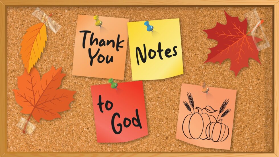 Thank You Notes to God | KidMin Corinne